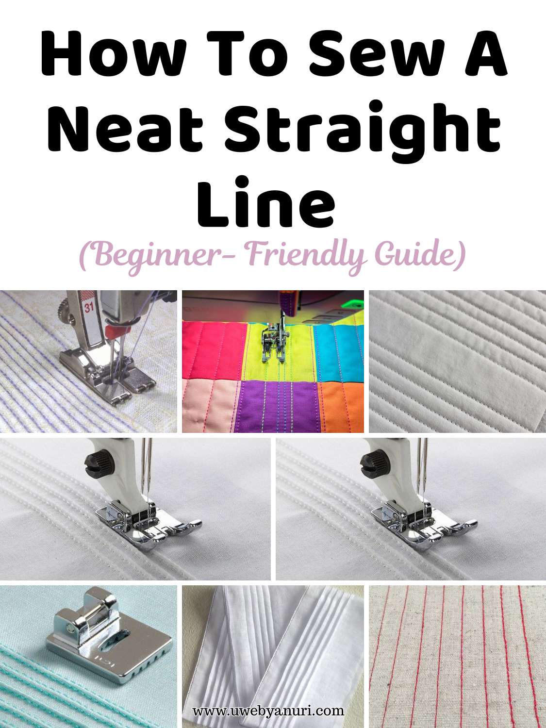 How to Sew a Neat Straight Line (Beginner-Friendly Guide)